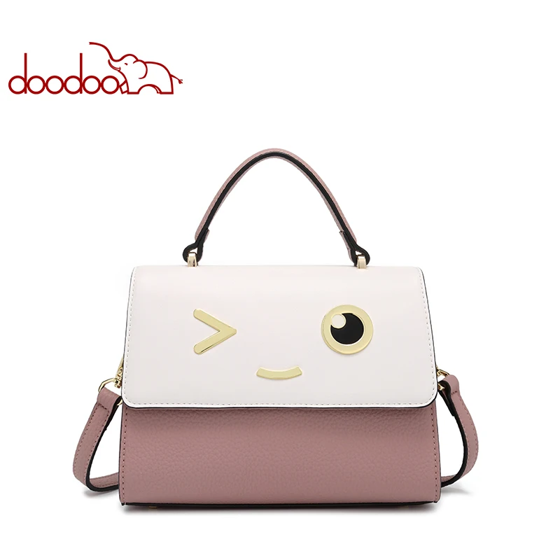 Doodoo Women Cute Handbag Fashion Tide PU Leather Ladies Messenger Bag ...