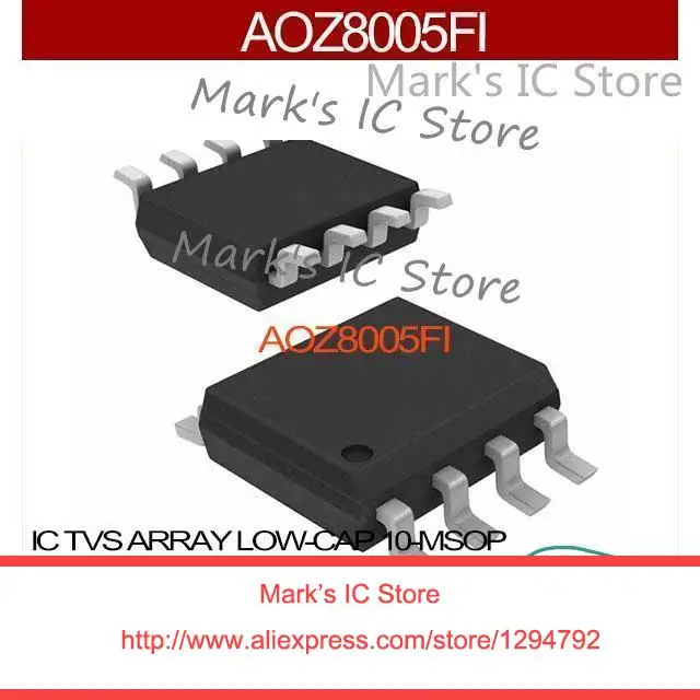 AOZ8005FI-IC-TVS-ARRAY-LOW-CAP-10-MSOP-AOZ8005FI-8005-AOZ8005-AOZ8005F ...