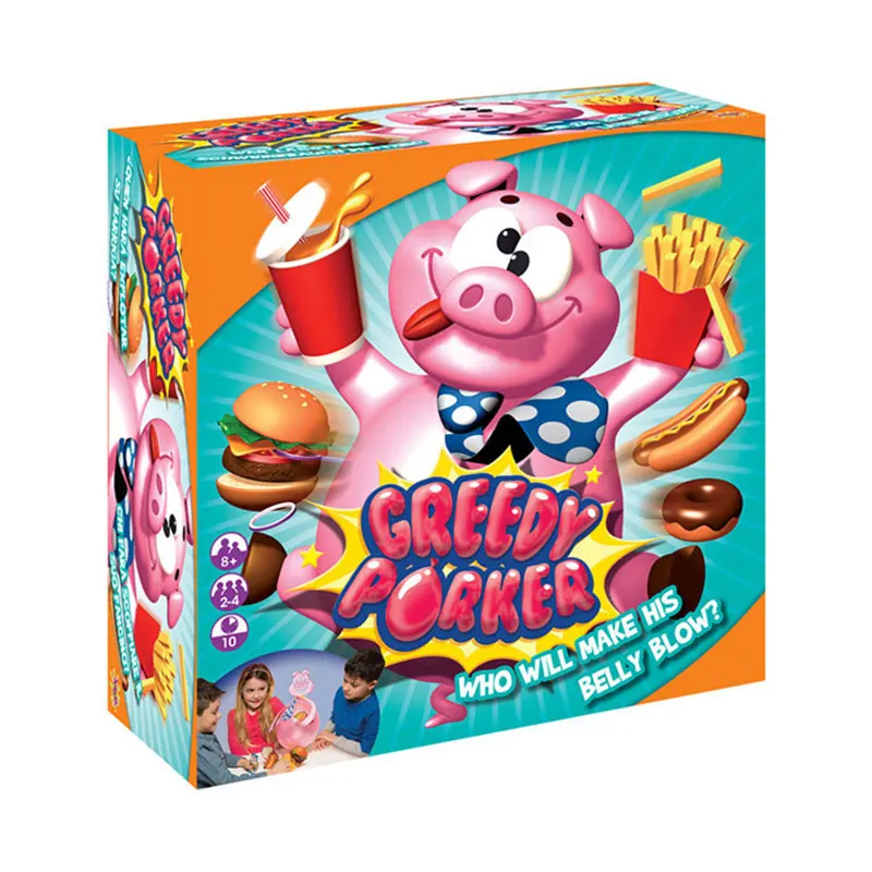 Nieuwigheid-Creative-Hebzuchtige-Porker-Game-Pig-Board-Game-Explosie ...