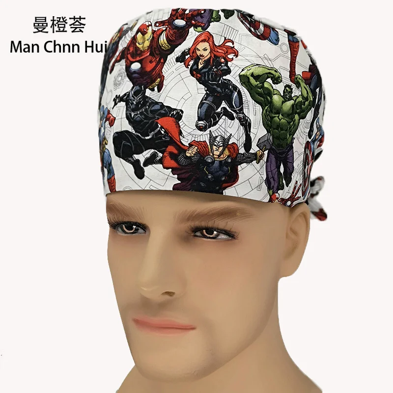 Medical surgical cap doctor nurse hat operating room hats dentist pet ...
