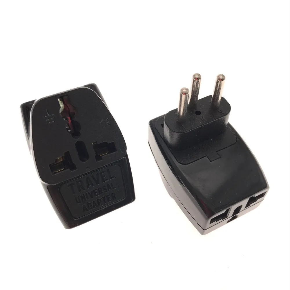 Black-socket-Splitter-Switzerland-Swiss-Travel-Power-Plug-AU-UK-US-EU ...