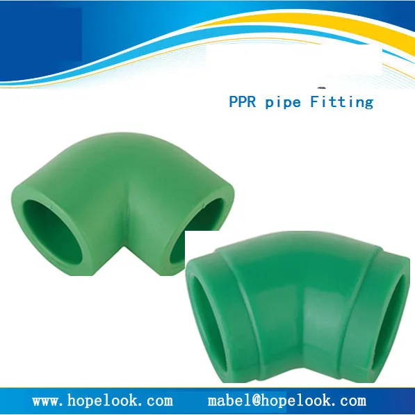 3-4-25mm-size-45-degree-PPR-Equal-diameter-elbow-connector-PP-R-elbow ...