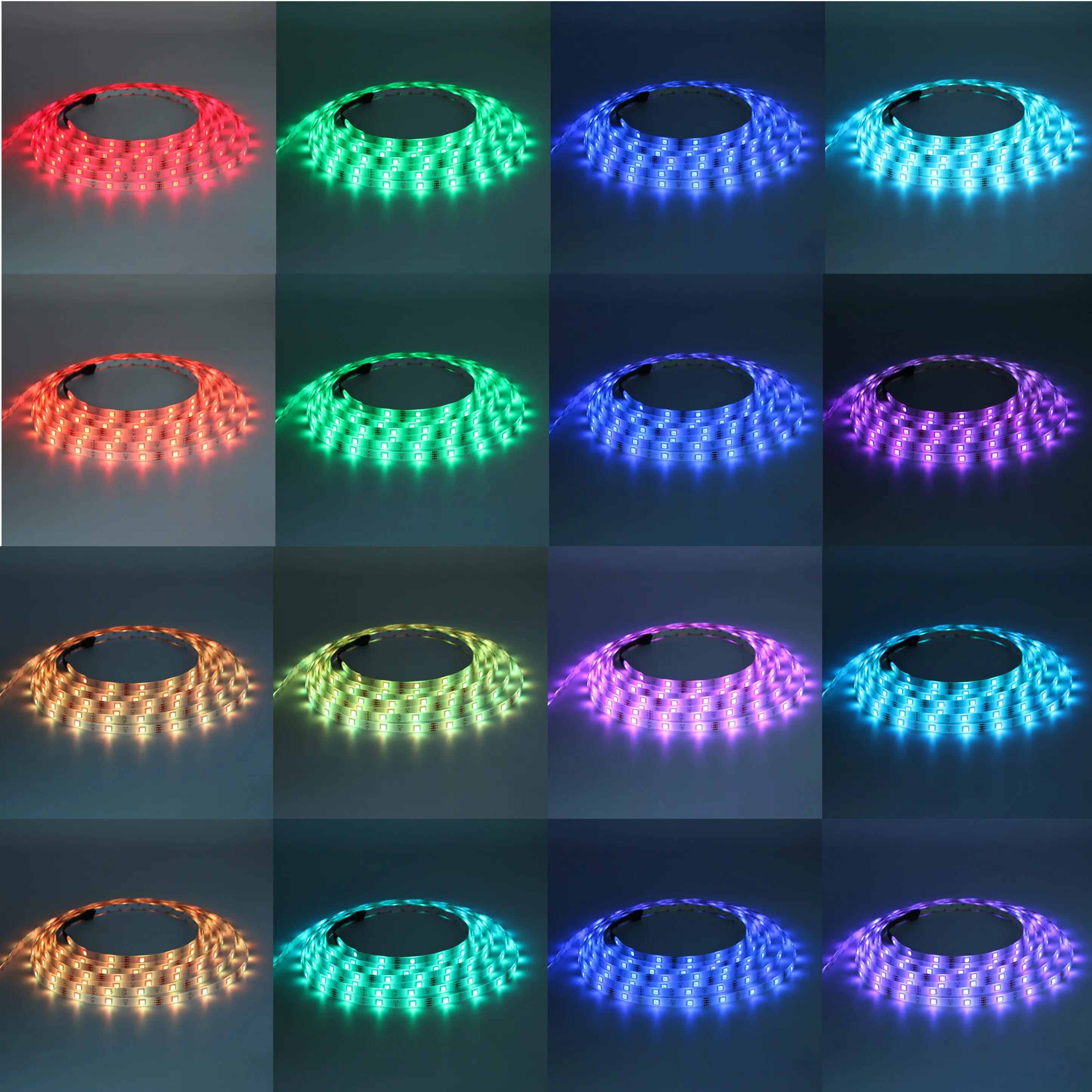 Aliexpress.com : Buy SMD 5050 RGB LED Strip Waterproof RGB LED Light ...