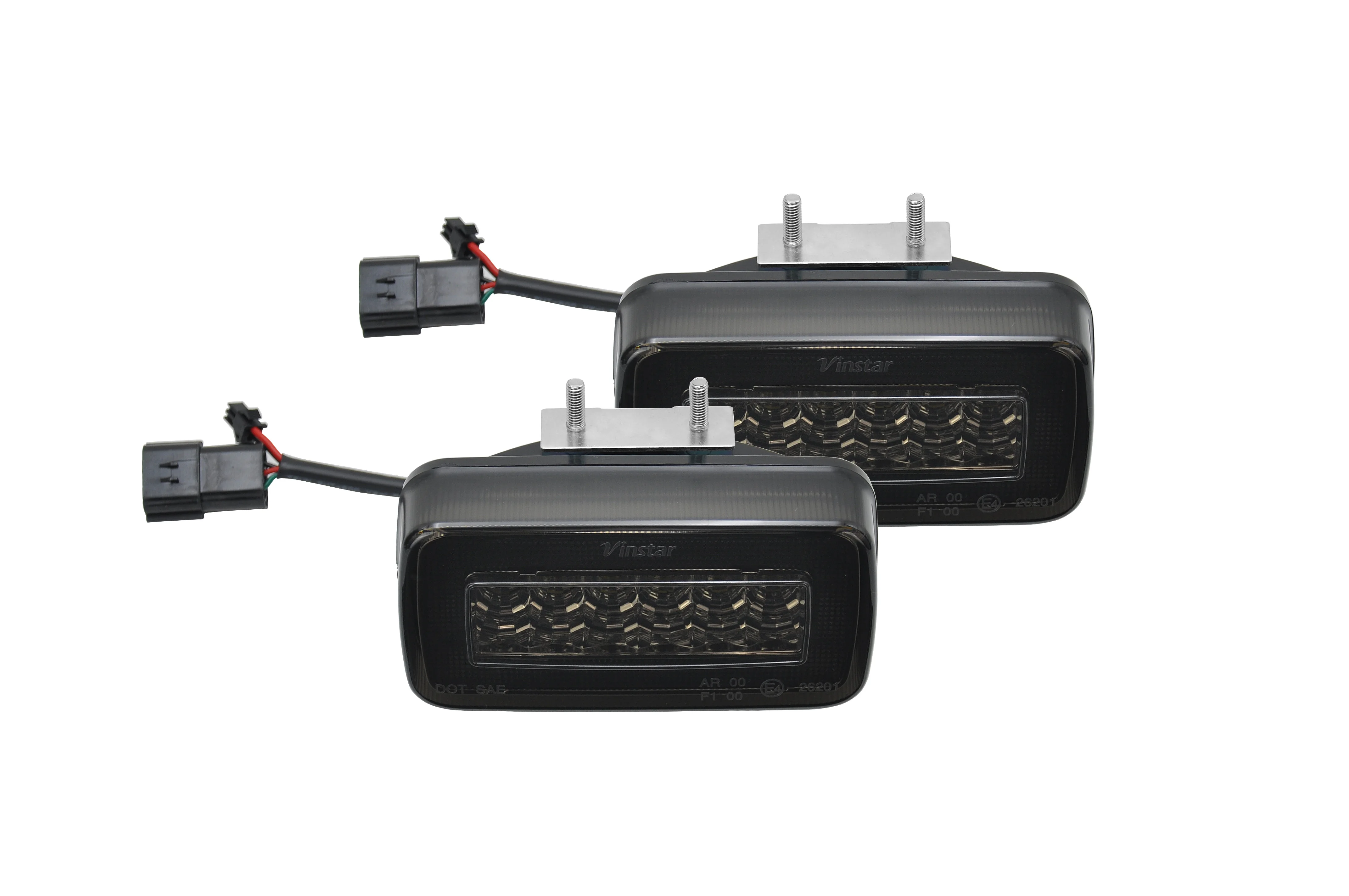 Red or Smoked Lens 3-In-1 LED Rear Fog Backup Light For Mercedes Benz ...