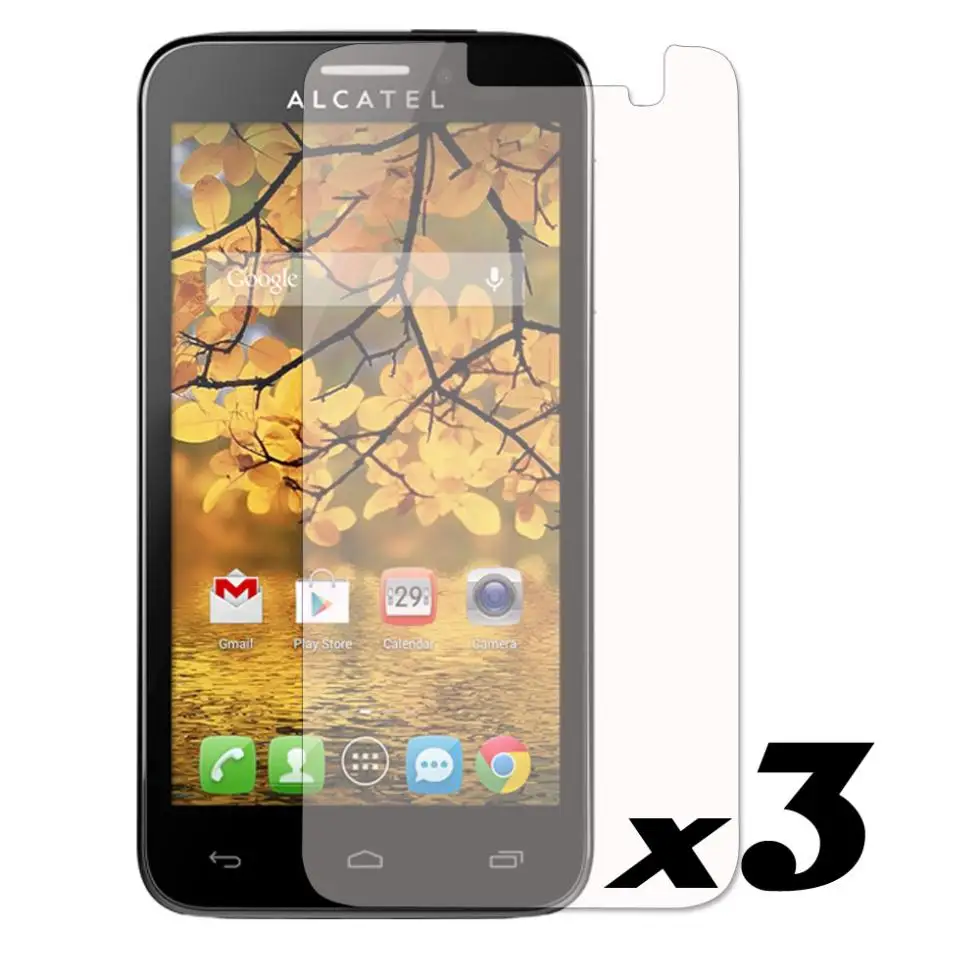 3 Stks/partij Clear Hd Lcd Screen Protector Guard Film Voor Alcatel Een ...