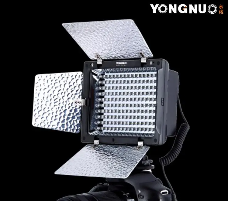 Digital Camera LED Flashlight YONGNUO YN160II YN 160II LED Video Light ...