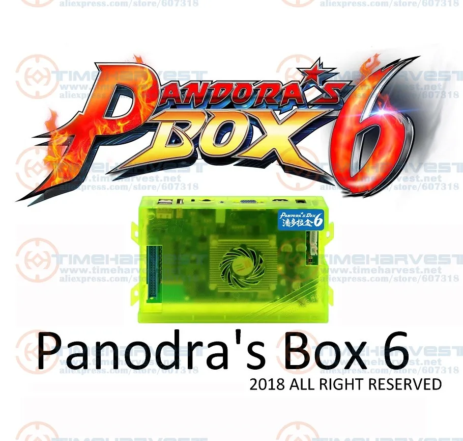New Arrival original Pandora Box 6 Home Edition 1300 in 1 Games board ...