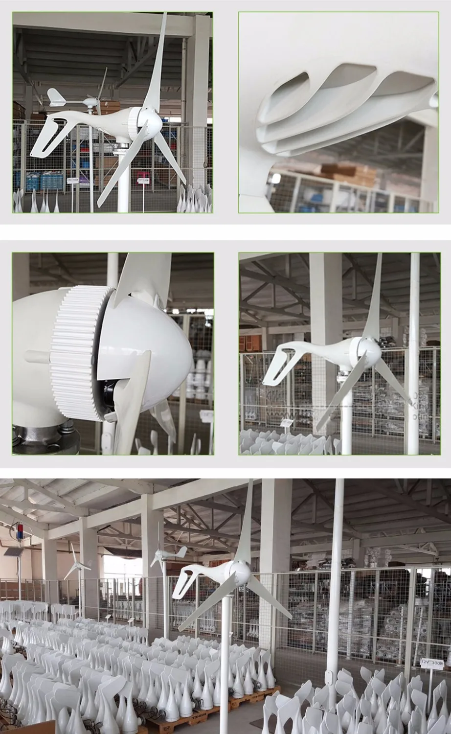 wind controller with wind Generator using together for home system 200W ...