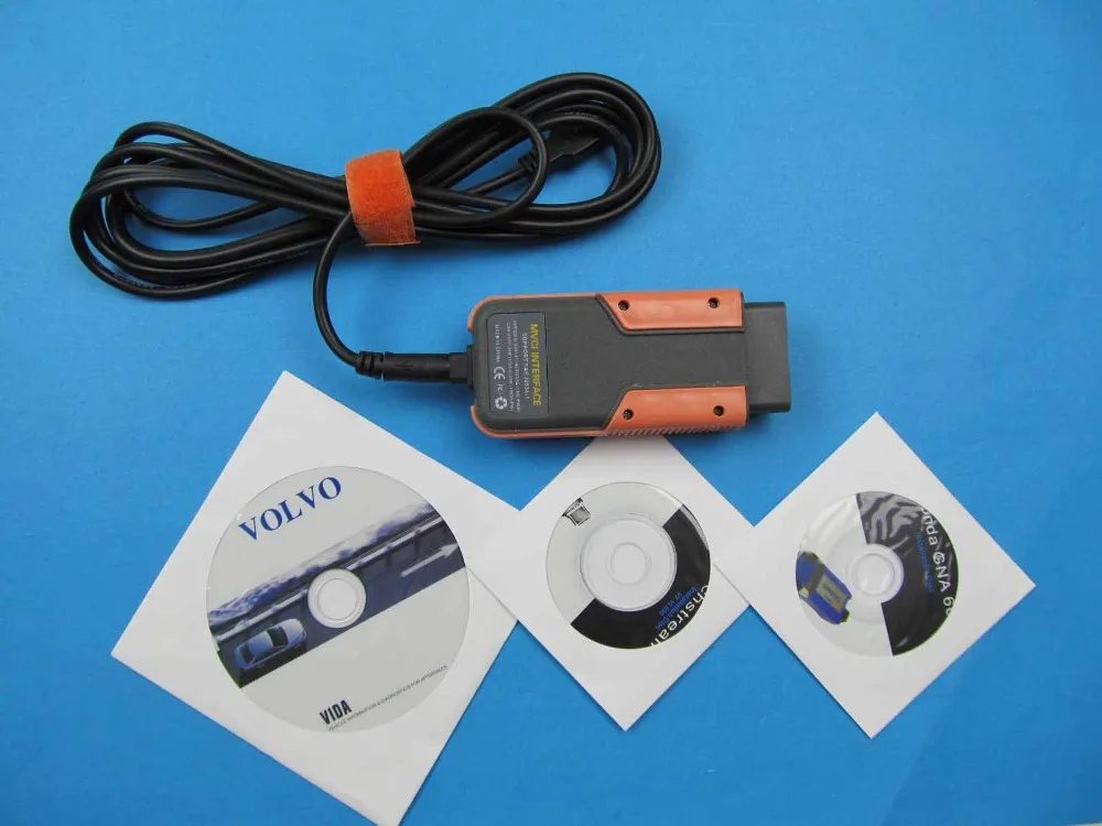 Latest Version OBD2 Diagnostic Interface MVCI for honda Hds for volvo ...