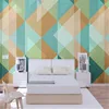 Geometric Wallpaper | Abstract Modern large pattern wallpaper Geometric ...
