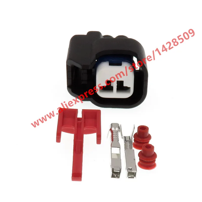 1 Sets 2 Pin Auto Air Conditioner Compressor Pump Connector ABS Sensor ...