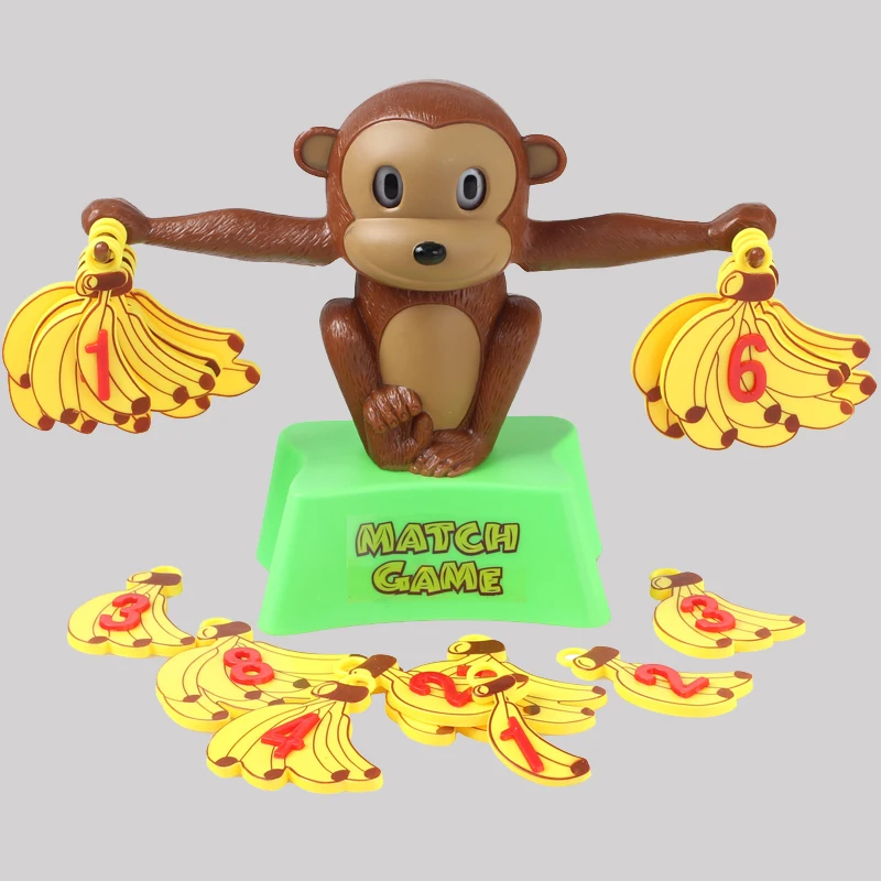 Educational toys monkey balance digital learning addition mathmatic fun ...
