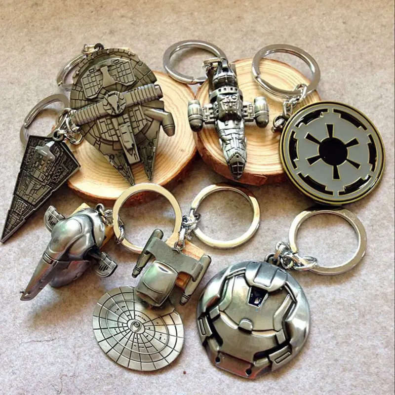 Star-Wars-Keychain-Spacecraft-warship-Han-Solo-s-Millennium-Falcon ...