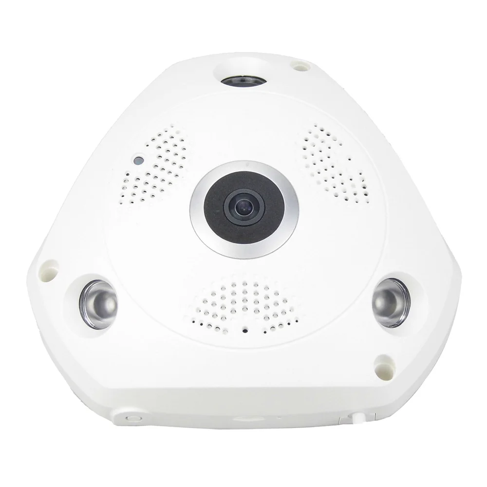 360 Degree VRCam 1080P Wireless Fisheye Panoramic IP Camera WiFi 2.0 MP ...