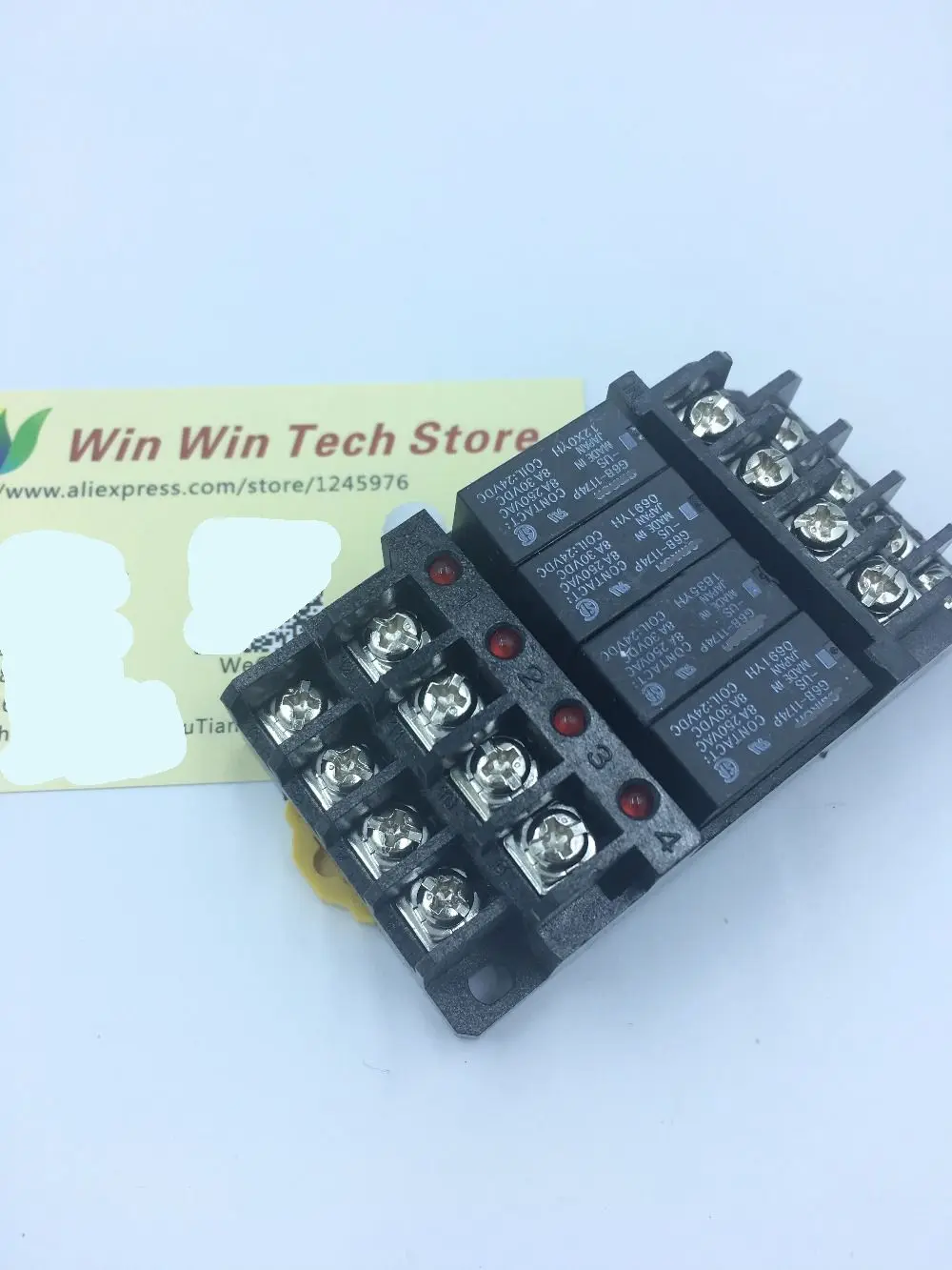 3PCS Special mini relay G6B 1174P US with base G6B 4BND DC24V fd module ...