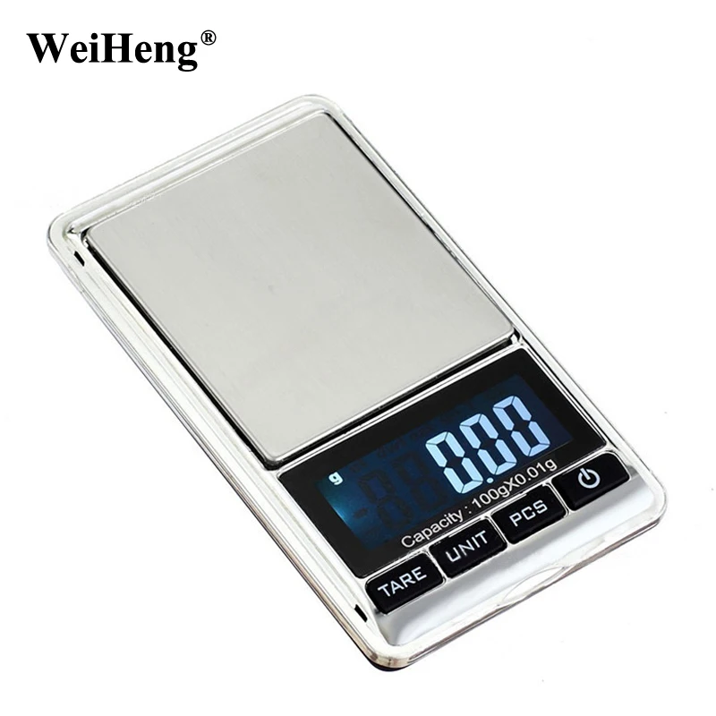 100g 0.01g Mini Portable Digital Jewelry Scale Balance Pocket Gram ...