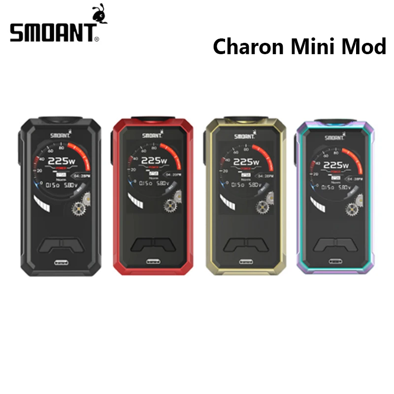 Original Smoant Charon Mini 225W TC Box MOD Vape New Ant225 Chip E ...