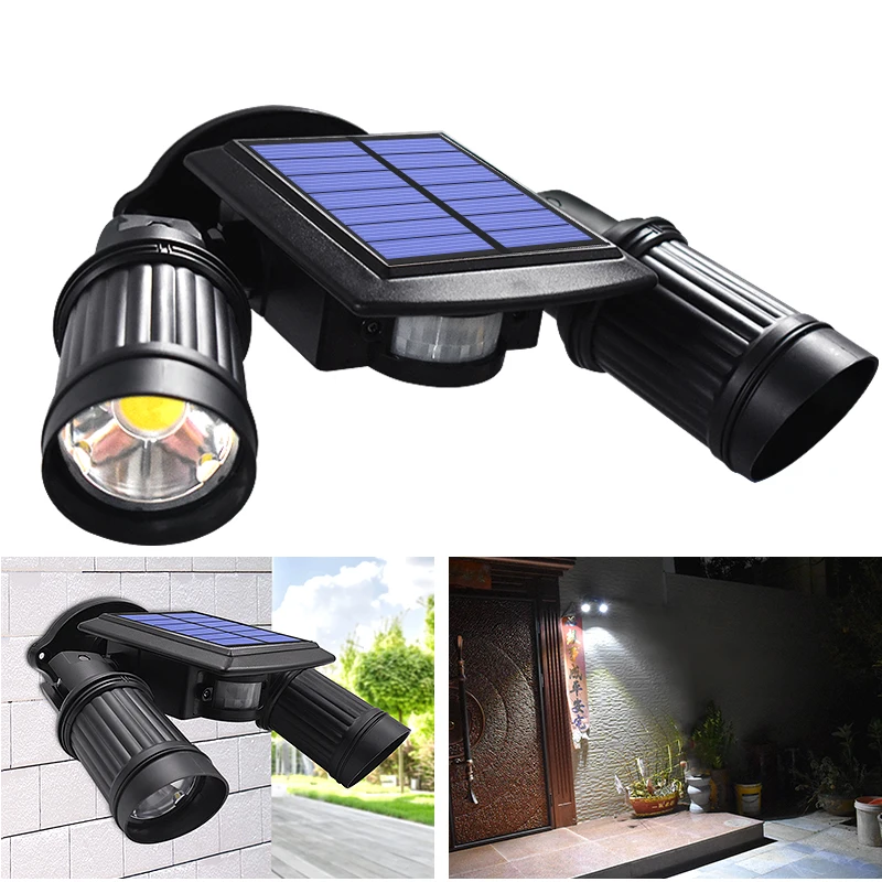 Lâmpada solar led de 600lm para áreas externas, à prova d'água 10w ...