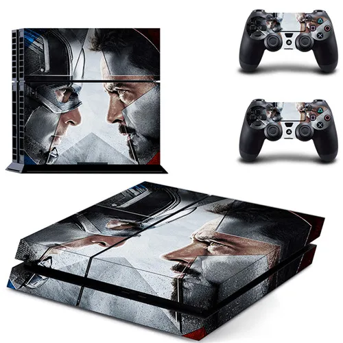 Captain America PS4 Skin Sticker for Consoles DPTM0645 - ConsoleSkins.co