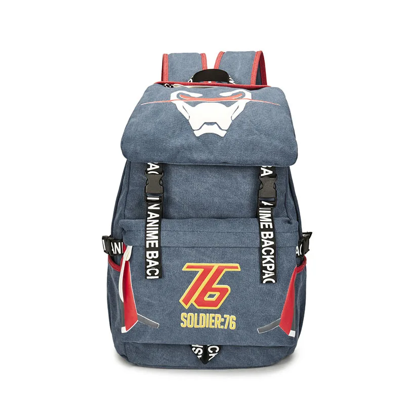 LotusCartoon Store Anime Game Overwatch OW Knapsack backpack sports ...