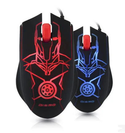 High-Quality-Dismo-M39-Brand-3D-Gaming-Mouse-Creative-Pattern-LED-USB ...