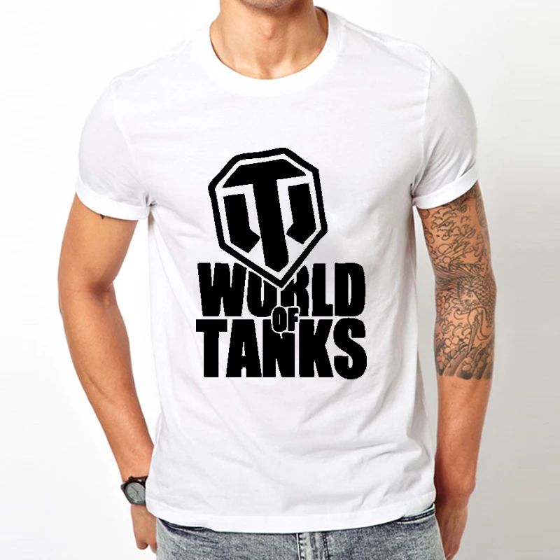 Aliexpress.com : Buy 2018 Brand Fashion World Of Tanks T Shirt Cotton ...