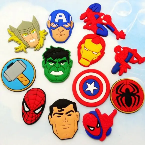 Aliexpress.com : Buy Hot Sale 20 pcs Cartoon Superhero Accessories ...