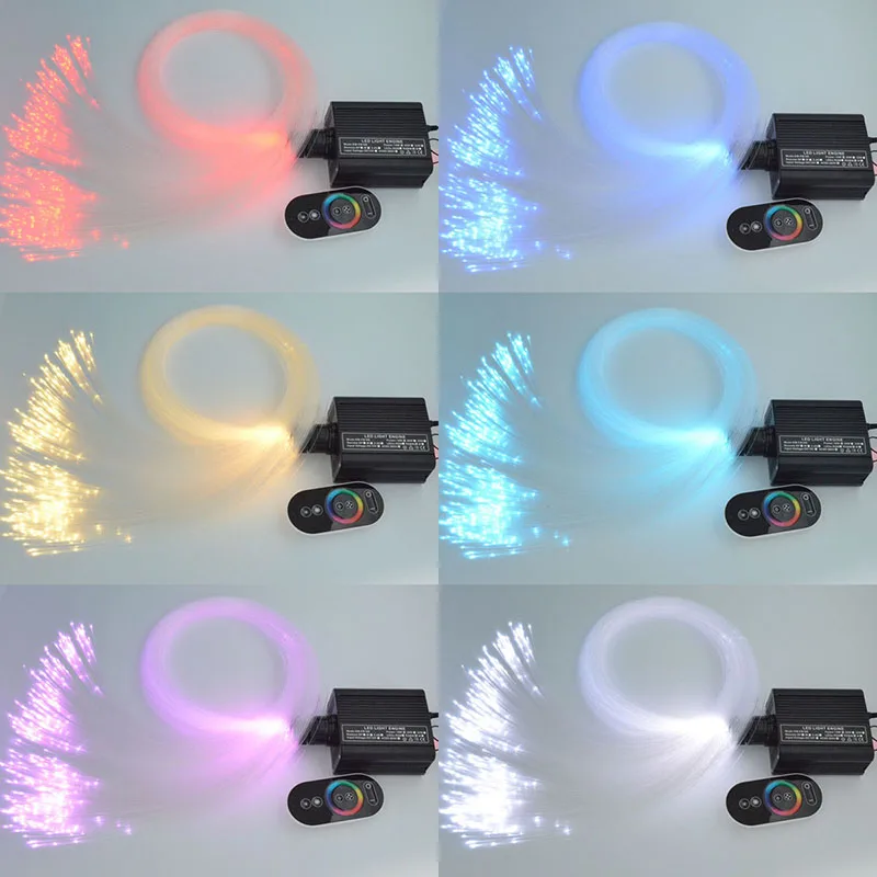16w Rgb Fiber Optic Star Ceiling Kit 335strands*(0.75mm+1mm+2mm ...