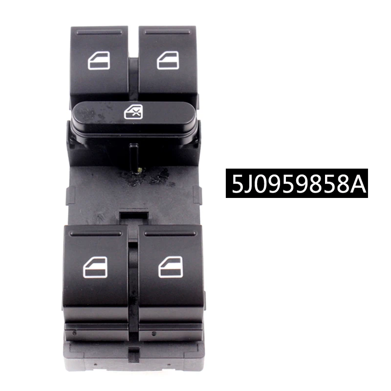 5J0959858A New Electric Power Window Control Switch For Skoda 5J0 959 ...