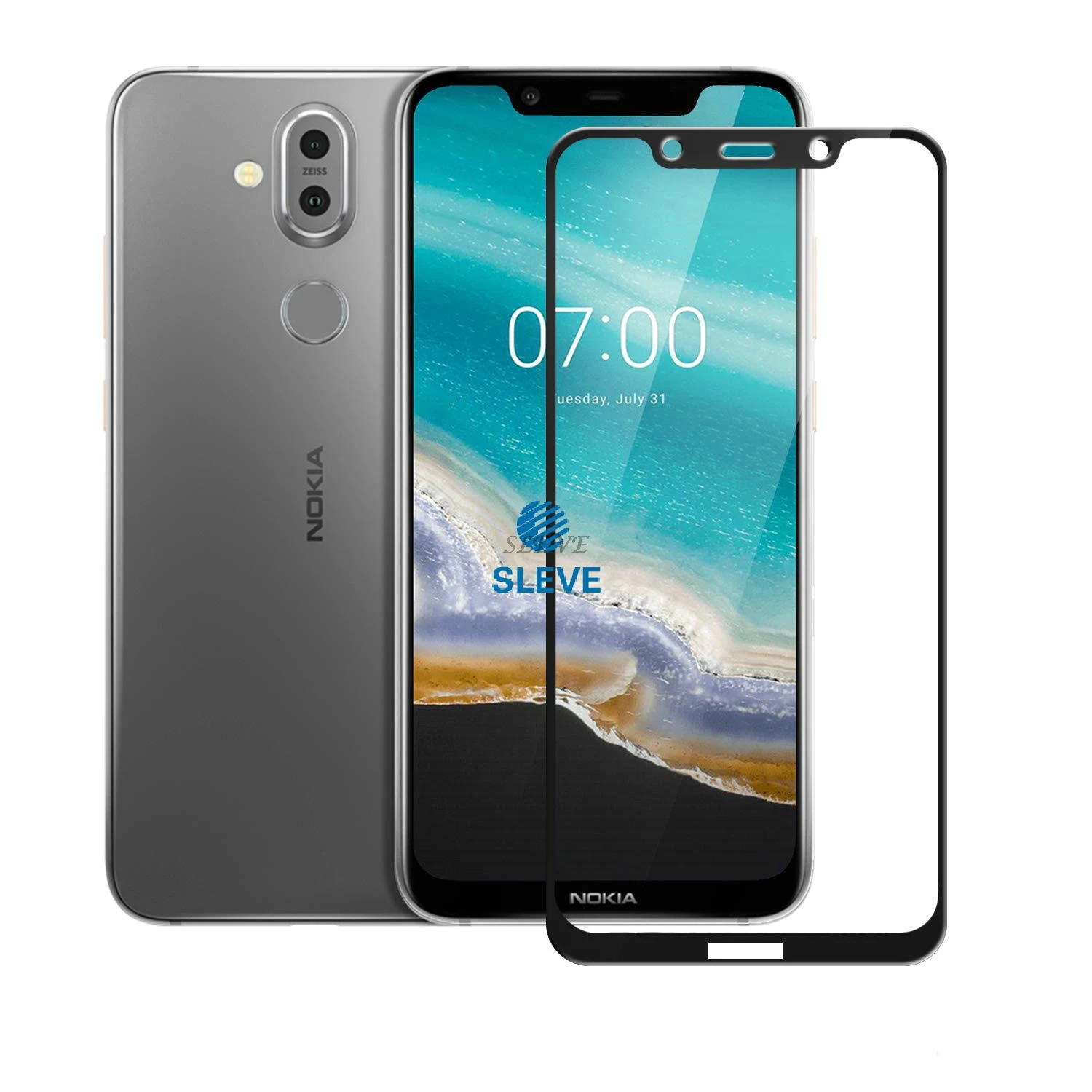 Nokia 8 1 Full Tempered Glass Nokia 8 1 2018 Screen Protector Tempered