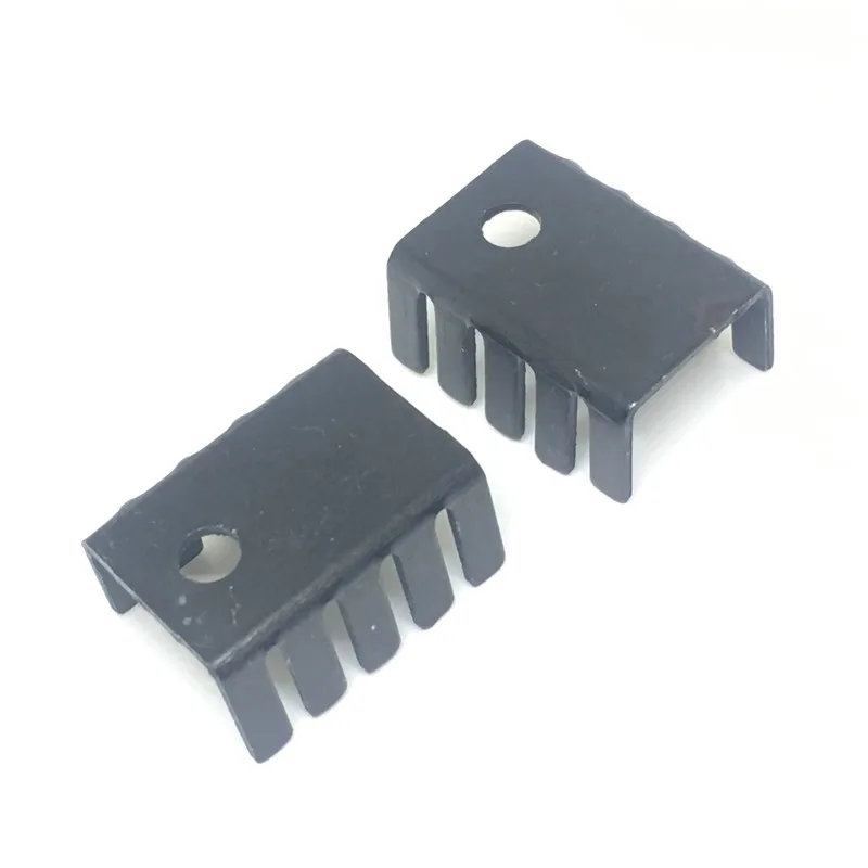50pcs/lot HOT~~TO 220 19*15*10MM Aluminum heatsink 781radiator 7805 ...
