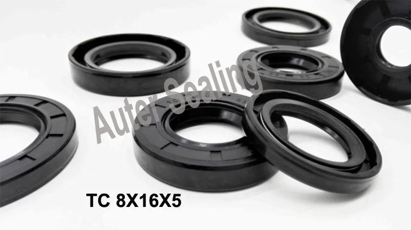 8x16x5 Tc Oil Seal Simmer Ring Rotary Seal Nbr - Gaskets - AliExpress