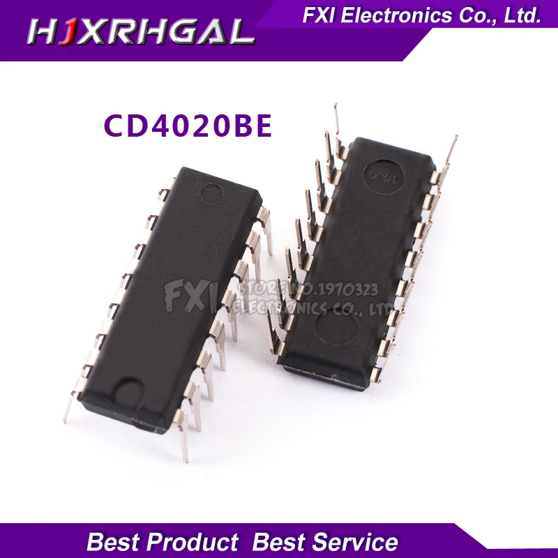 10PCS CD4020BE CD4020 DIP16 DIP new original-in Integrated Circuits ...