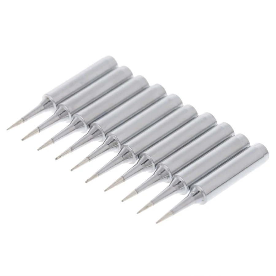 10Pcs/lot Lead Free Replacement Soldering Solder Iron Welding Tips 900M T I For Hakko Saike 936 ...