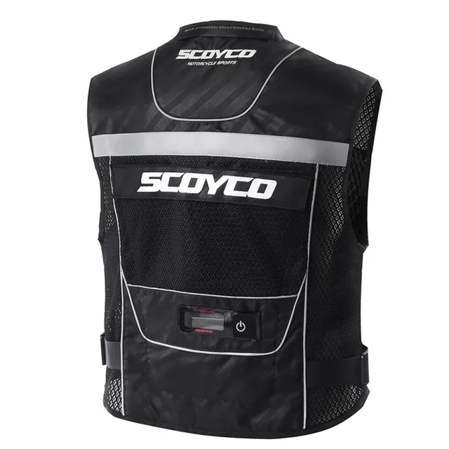 Scoyco Reflective Safety Vests Clothing Motorcycle Reflecting Racing Protective Vest Visbility
