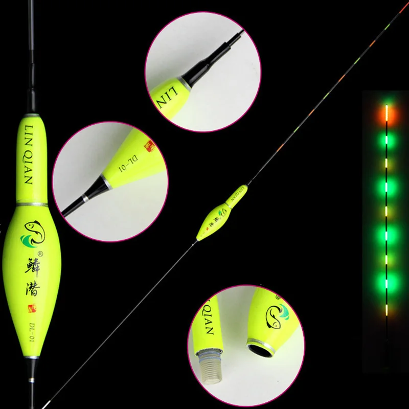 High Brightness Fishing Floats Balsa Flotteur Peche Electric Night ...