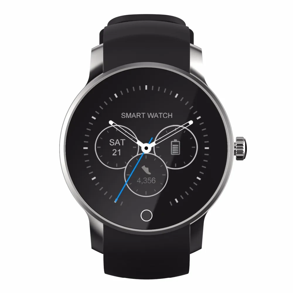 SMAWATCH SMA 09S 1.22" Smart Watch GSM Support SIM Card Bluetooth Heart ...