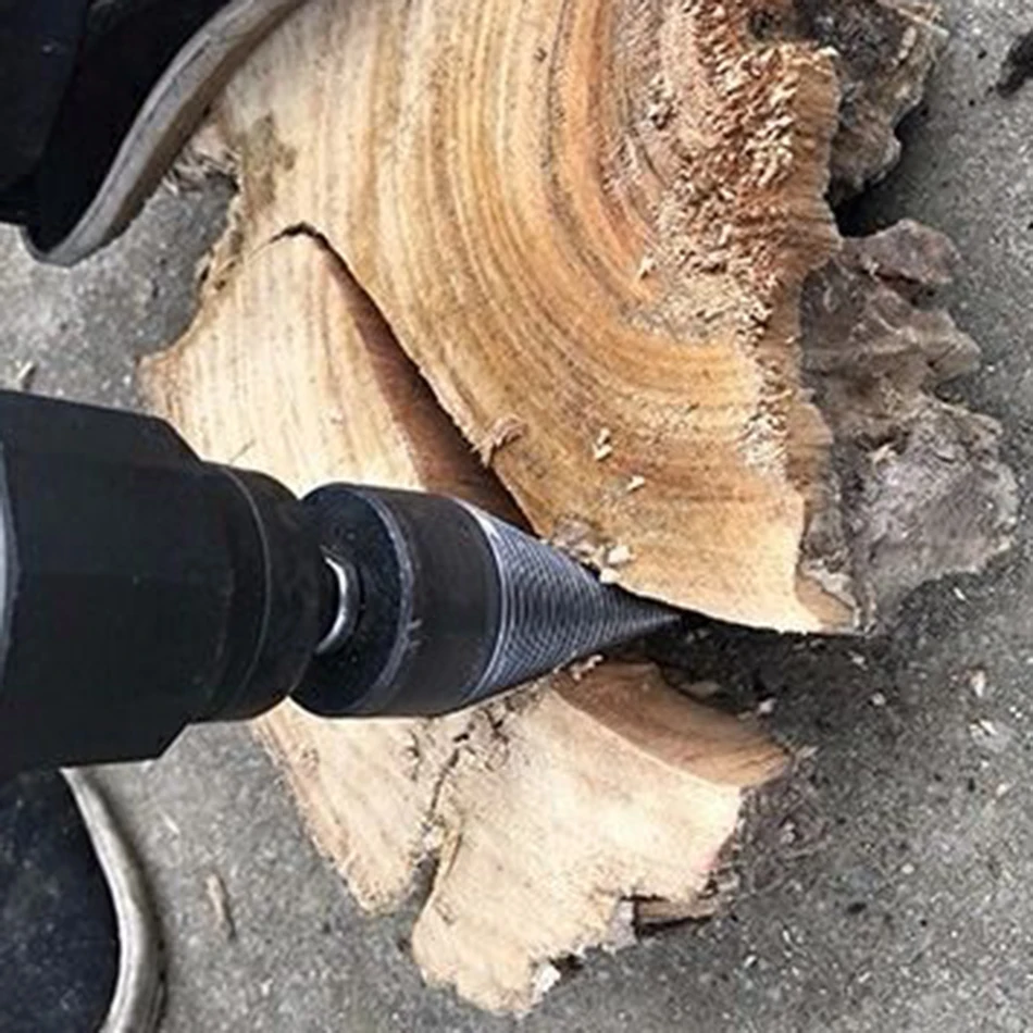 32mm Splitting Bit Twist Drill Bit Screw Cones Auger Square Round ...