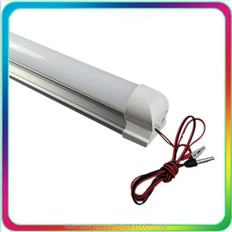 12PCS DC12V Warranty 3 Years 0.6m 2ft 10W 12V LED Tube T8 600mm Bulb ...