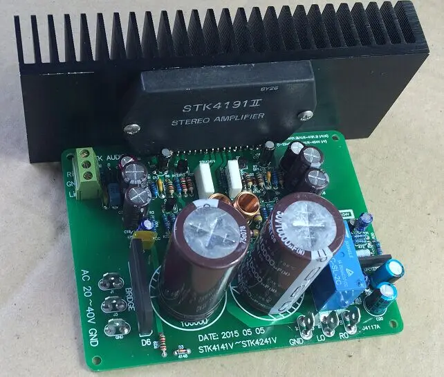 Stk4191-4192 Series General Amplifier Board Pcb/product - Integrated ...