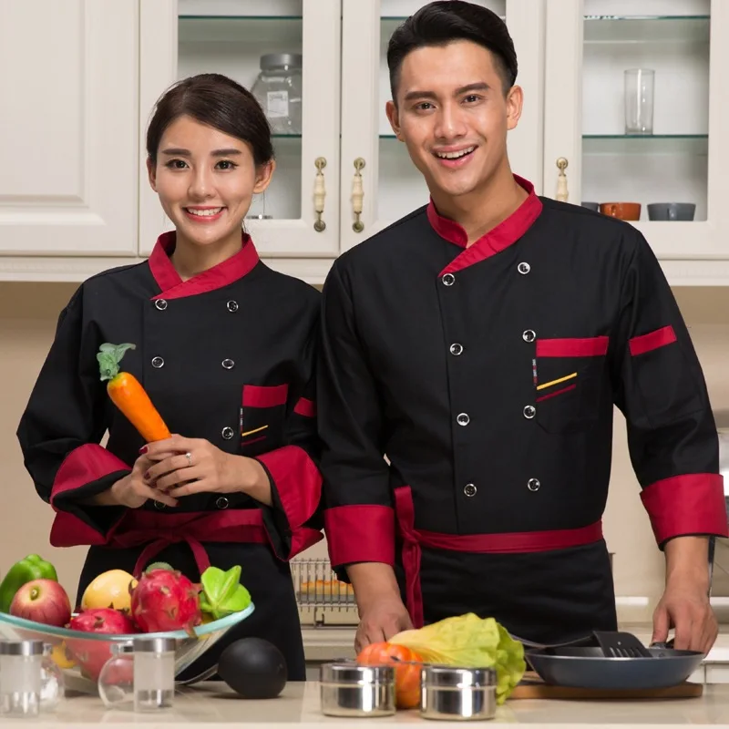 C562 Chef 'S Kleren Meester Kok Werk Uniformen Restaurant, 59% OFF
