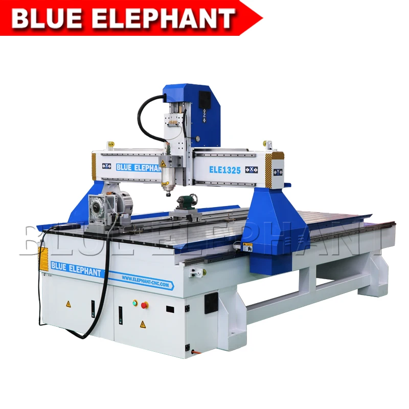 3d Hobby Cnc Router 1325 4 Axis Rotary Device Wood Working Cnc Engraver Metal Engraving Machine