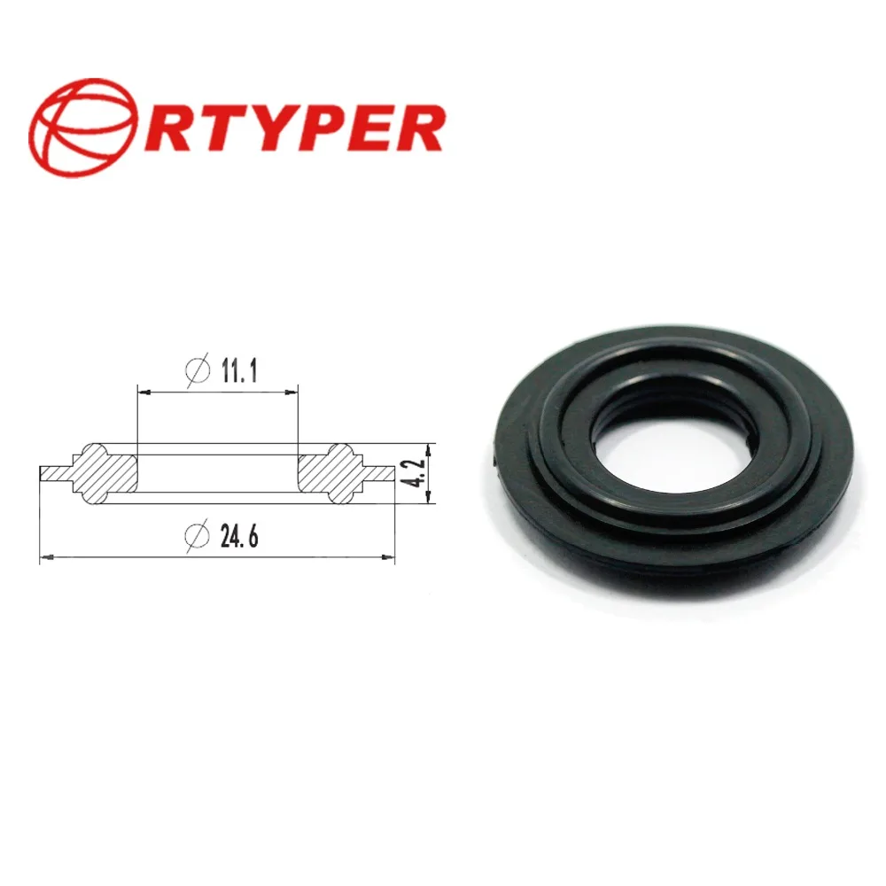 100PCS-Fuel-Injector-Viton-Seals-Rubber-Seals-Fuel-Injector-Repair-Kits ...