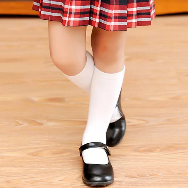 Knee High Socks Kids Boys Girls Long Tube Socks for School Uniform ...