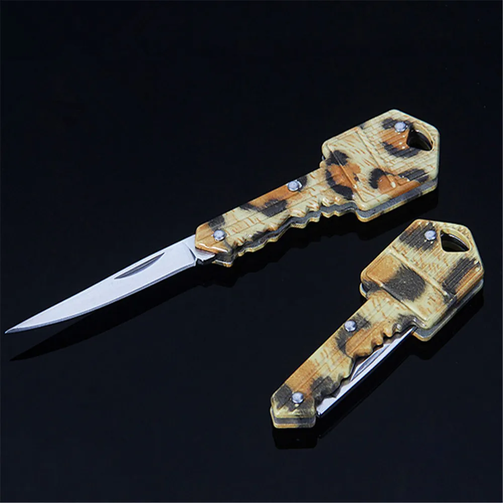 Mini key knife portable folding knife outdoor multi purpose camping ...