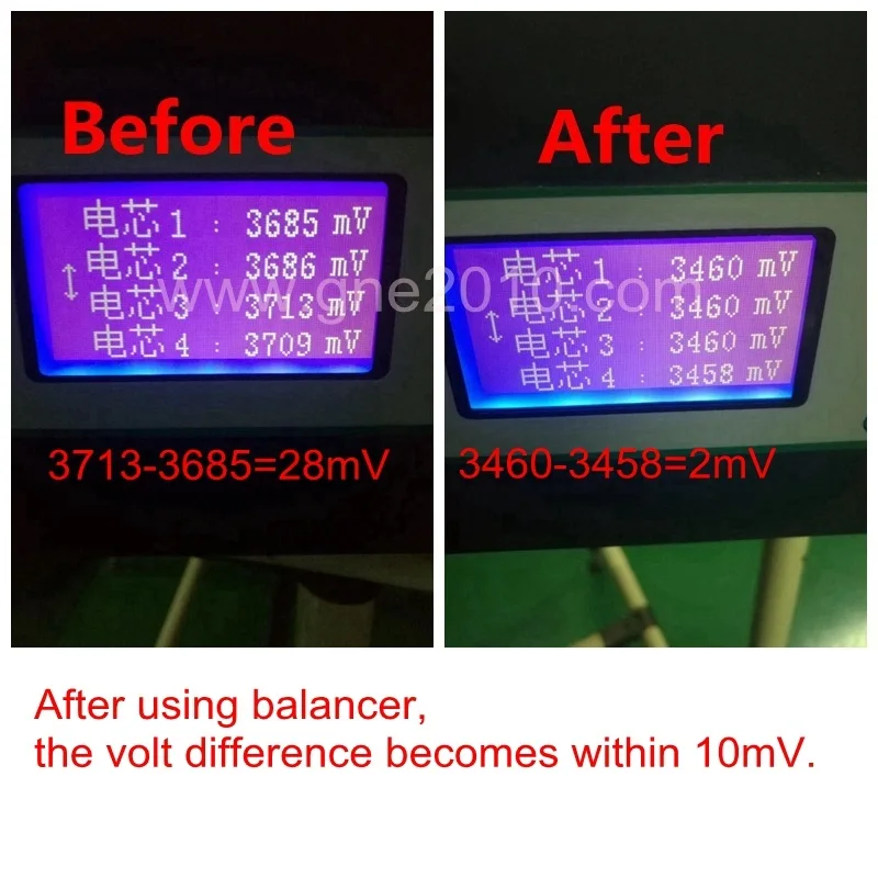 מוצר - 1pcs QNBBM 1S Battery Equalizer Single Cell Lithium LiFePO4 Li ...