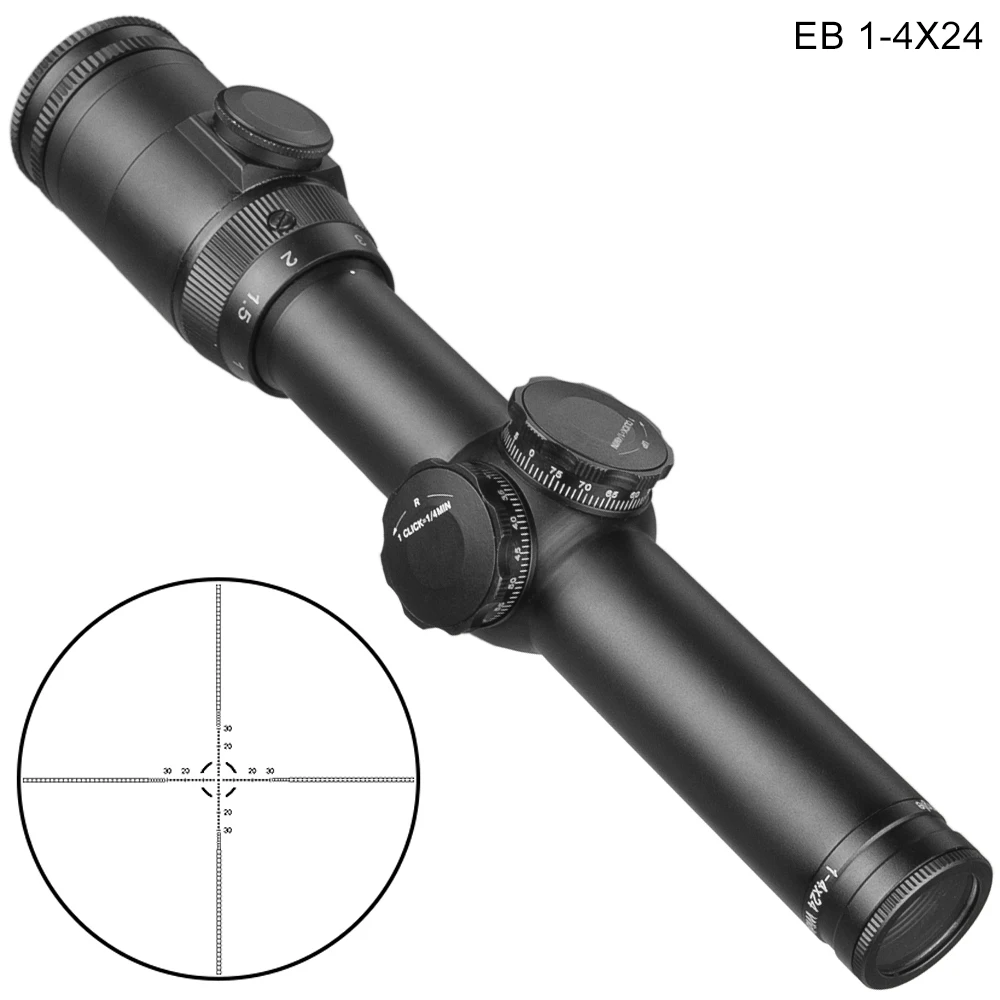 6-24x50 riflescope Tactical Optical Rifle Scope Sniper Hunting Rifle ...