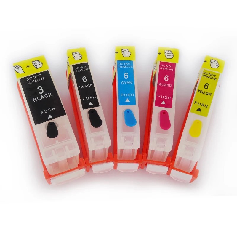 Einkshop Bci-3 Bci-6 Bci-3e Refillable Ink Cartridges For Canon Ip4000 ...