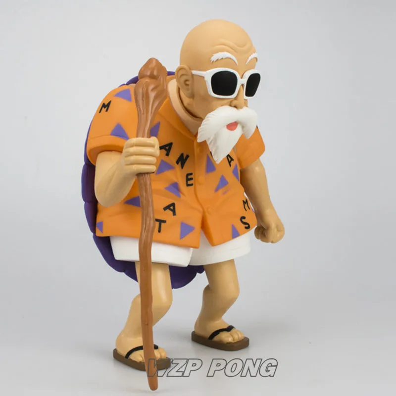 25cm Dragon Ball Z Master Roshi Figurine Dolls Toys PVC Kame Sennin ...