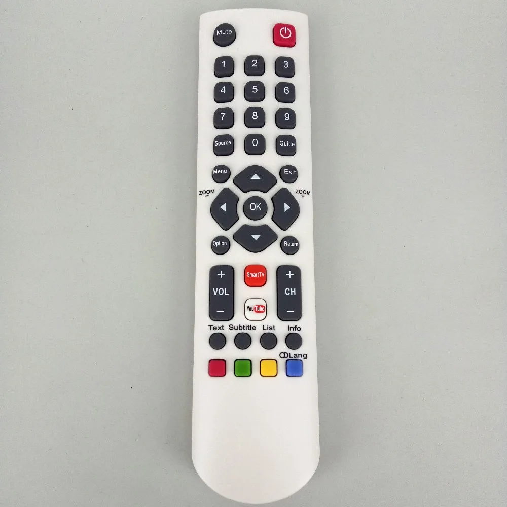 New Replacement For Tcl Youtube Remote Control Rc200 White Smart Tv